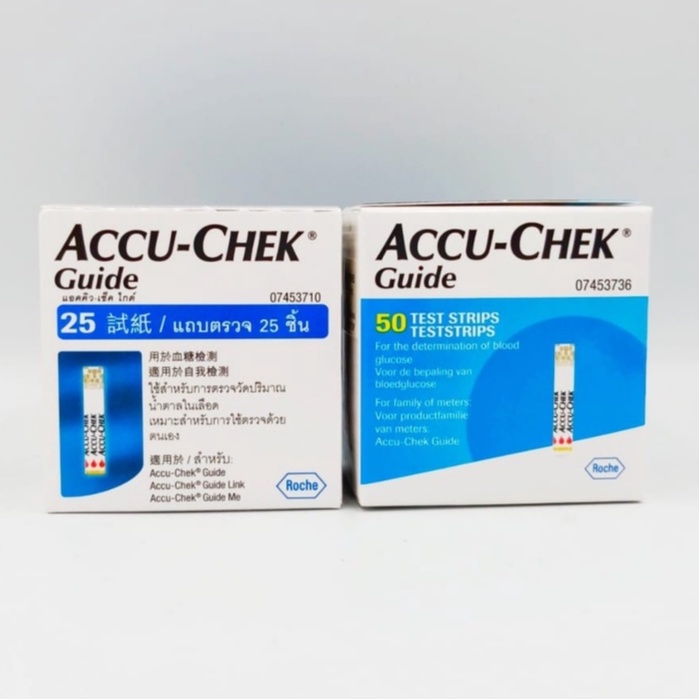 Accu Chek Guide Test Strips 25sexp9 25 50s Exp 5 26~ Original