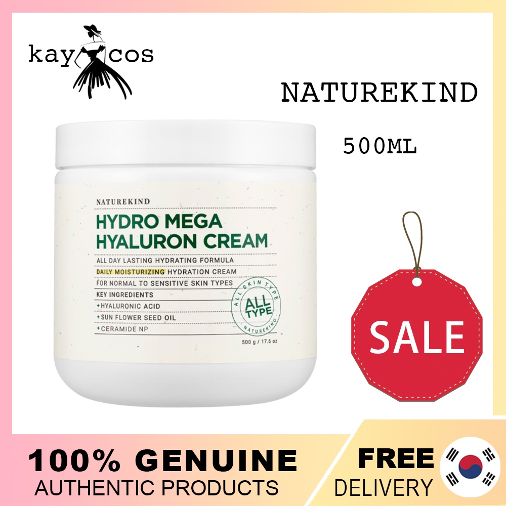 Naturekind - Hydro Mega Hyaluron Cream (500g) | Shopee Malaysia
