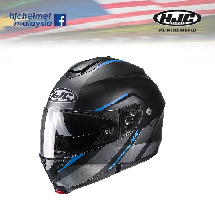 MODULAR HJC C91 Helmet - Tero MC2SF | Shopee Malaysia