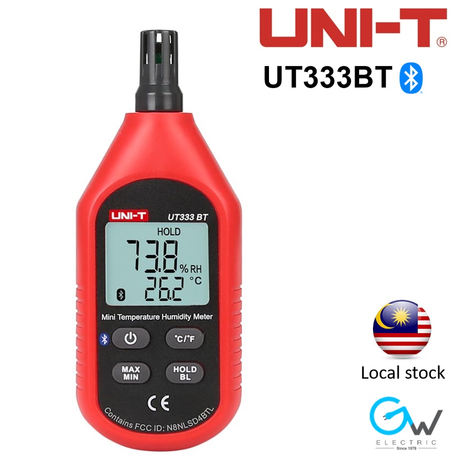 [ORIGINAL] UNI-T UT333BT (Bluetooth) Mini Temperature Humidity Meter ...
