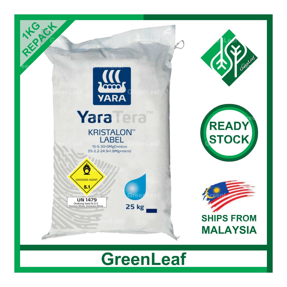 [REPACK] 1KG Yara Tera Kristalon White Label 15-5-30 YaraTera Baja ...