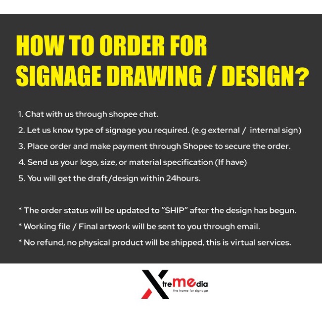 Signage Design / Signage Drawing / Signage Consultation / Signage ...
