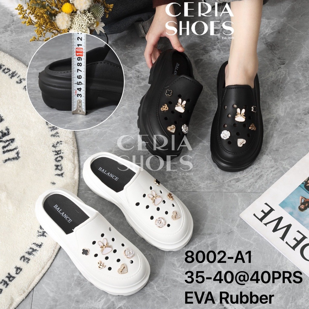 EVA Women's Slop Wedge Sandals Imported Rubber Sponge Super Soft Light ...