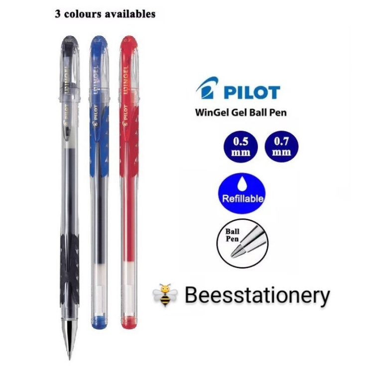 Pilot Wingel Gel Pen - 0.5mm/0.7mm/0.38mm | Shopee Malaysia