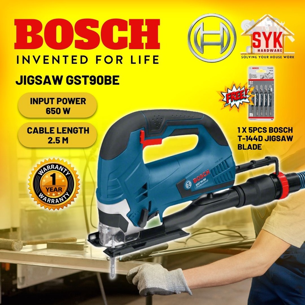 SYK Bosch GST 90BE GST90BE Electric Jigsaw Wood Cutter Jig Saw Machine ...