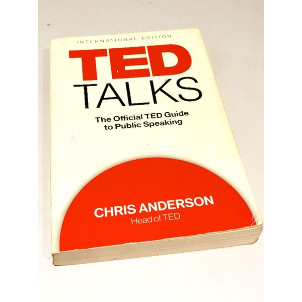 TED TALKS The Official TED Guide To Public Speaking Book By Chris Anderson | Shopee Malaysia