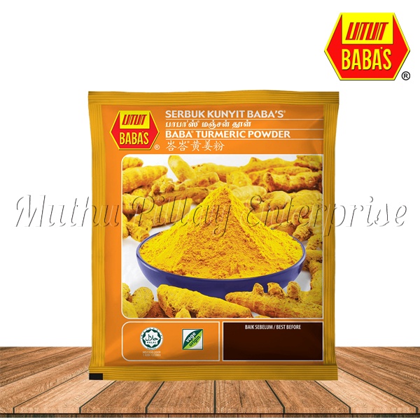 BABA'S TURMERIC POWDER (125G/250G) | Shopee Malaysia