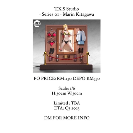 T.X.S Studio - Series 01 - Marin Kitagawa | Shopee Malaysia