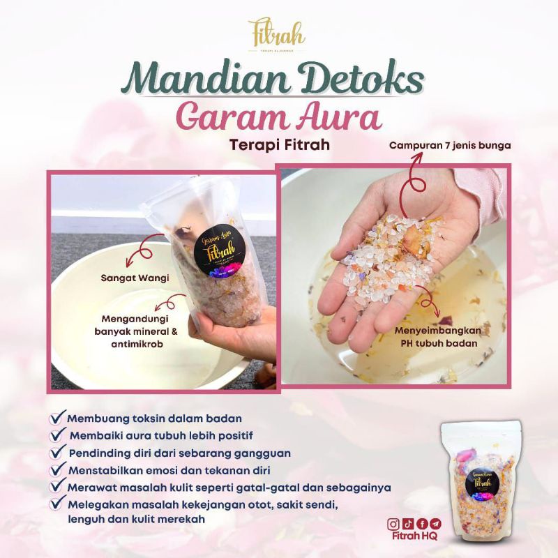 [Preferred] 💯 🔥 MANDIAN DETOKS - GARAM TERAPI FITRAH | Shopee Malaysia