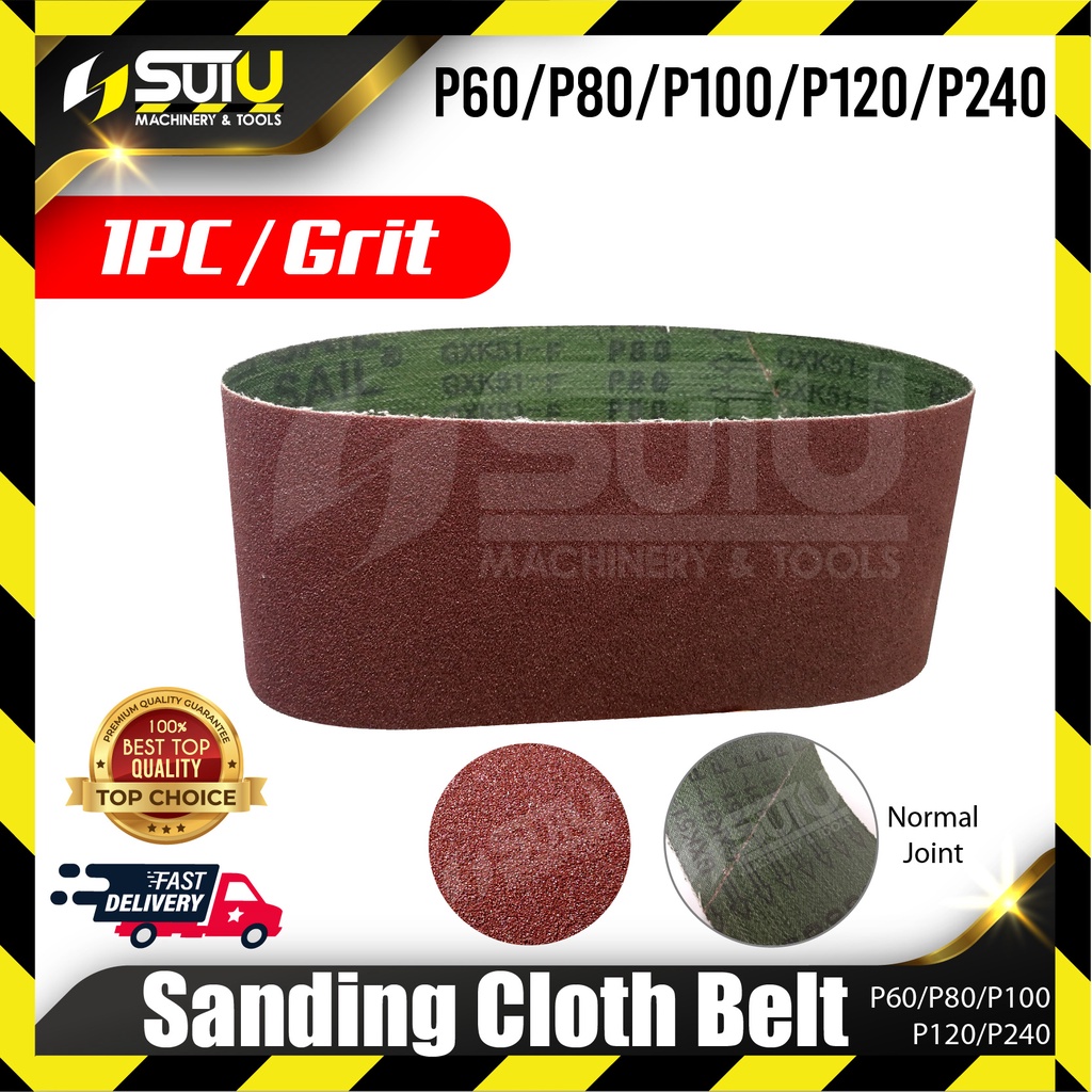 Tali Ampelas Kain / Sanding Cloth Belt P60 / P80 / P100 / P120 / P240 (50MM / 100MM) | Shopee ...