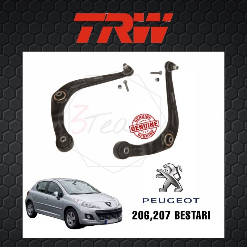Trw Lower Arm for PEUGEOT 206,207 BESTARI | Shopee Malaysia