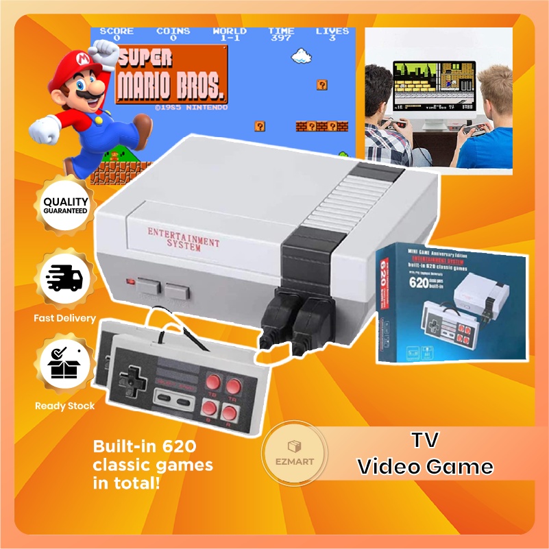 Ready Stock In Malaysia Built-In 620 Classic Games Mini Game ...