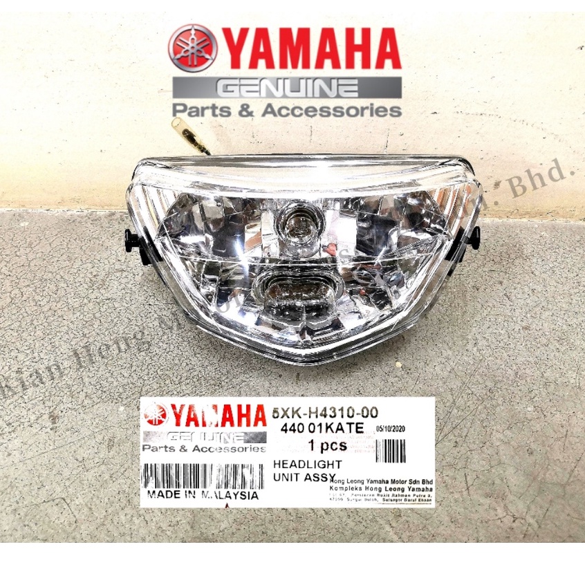 Yamaha Y125Z / Y125ZR Head Lamp Assy (100% Original HLY) | Shopee Malaysia