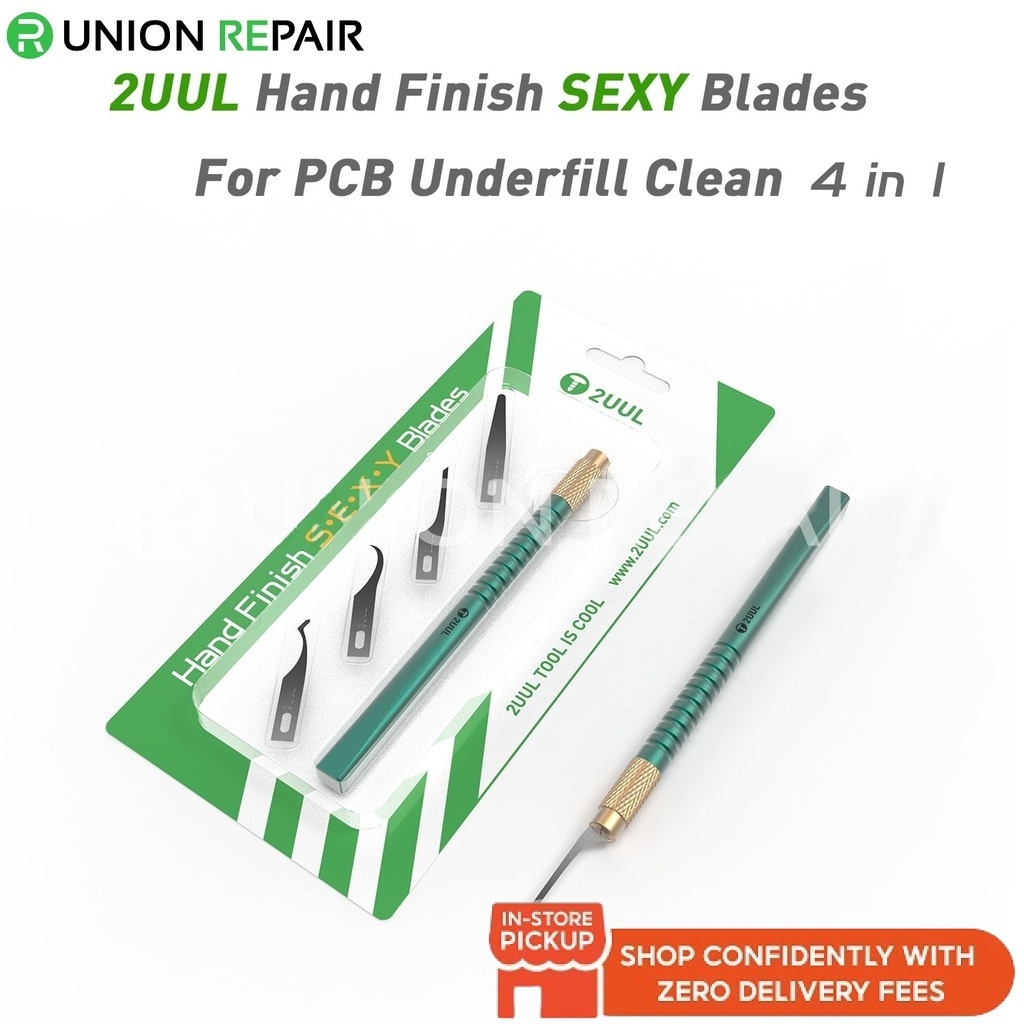 BSS 2UUL HAND FINISH S.E.X.Y SEXY BLADES FOR PCB UNDERFILL CLEAN 4 IN 1 ...