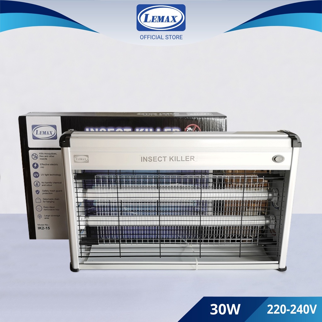 LEMAX Hanging Electric Insect Killer UV Mosquito Fly Trap Pembunuh Serangga (20W, 30W, 40W ...