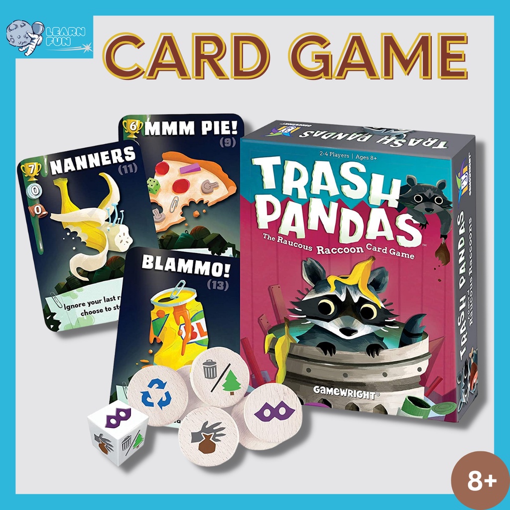 Trash Pandas Boardgame Panda Trash Card Toys Fun | Shopee Malaysia