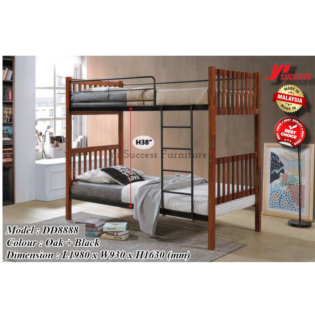 Yi Success Melody Metal Bunk Bed / Metal Double Decker Bed Frame ...