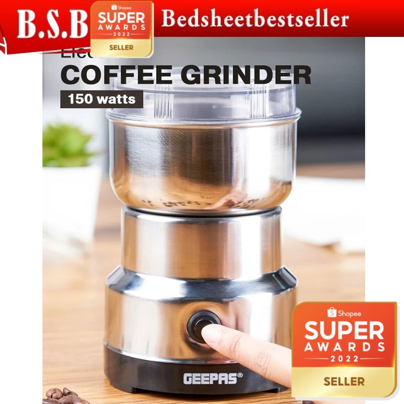 B.S.B Electric Coffee Grinder Pengisar Kopi Elektrik | Shopee Malaysia