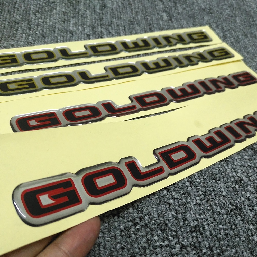 Gold wing Tour F6B GL 1800 ABS 3D Battery Cover Emblem Side Fairing ...