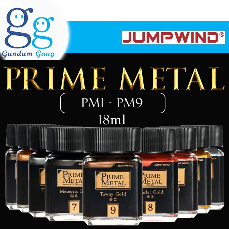 Jumpwind Prime Metal PM1 PM2 PM3 PM4 PM5 PM6 PM7 PM8 PM9 18ml Metallic ...