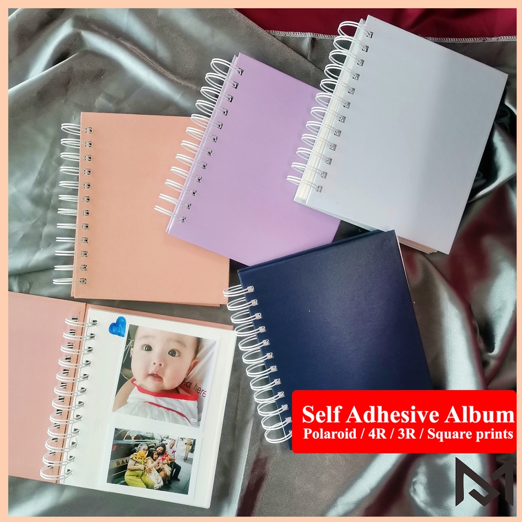 【Ready Stock】 Self Adhesive Bling Album 4R | 3R | Square Prints ...