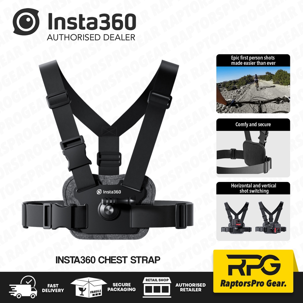[READY STOCK] - Insta360 Chest Strap | Shopee Malaysia