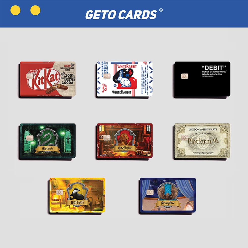 Atm Card Sticker Skin Sticker Season 3 Part 1 | Getocard GETO CARDS ...