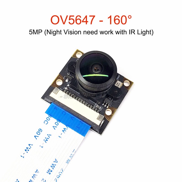 OV5647 Camera Module for Raspberry Pi 3B 4B Adjustable Focus 67 72 120 ...