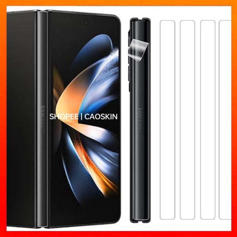 Samsung Z Fold 5/4/3 Front Screen Protector Hinge Protect Back Protect ...