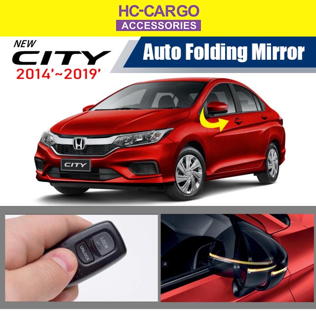 Nippon Power NP2000 Auto Folding Side Mirror Fold Honda City / Jazz Hrv ...