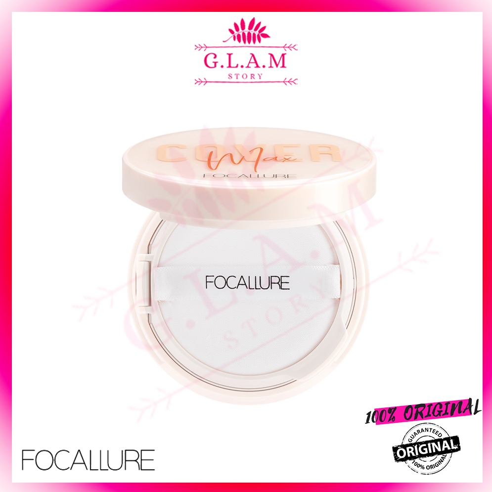 FOCALLURE [FA-162] Covermax Longlasting Cushion Foundation | Shopee ...