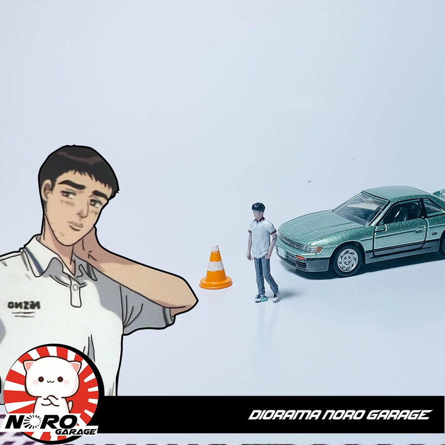 Initial-d Figure. Koichiro Iketani Walking. 1:64 scale | Shopee Malaysia