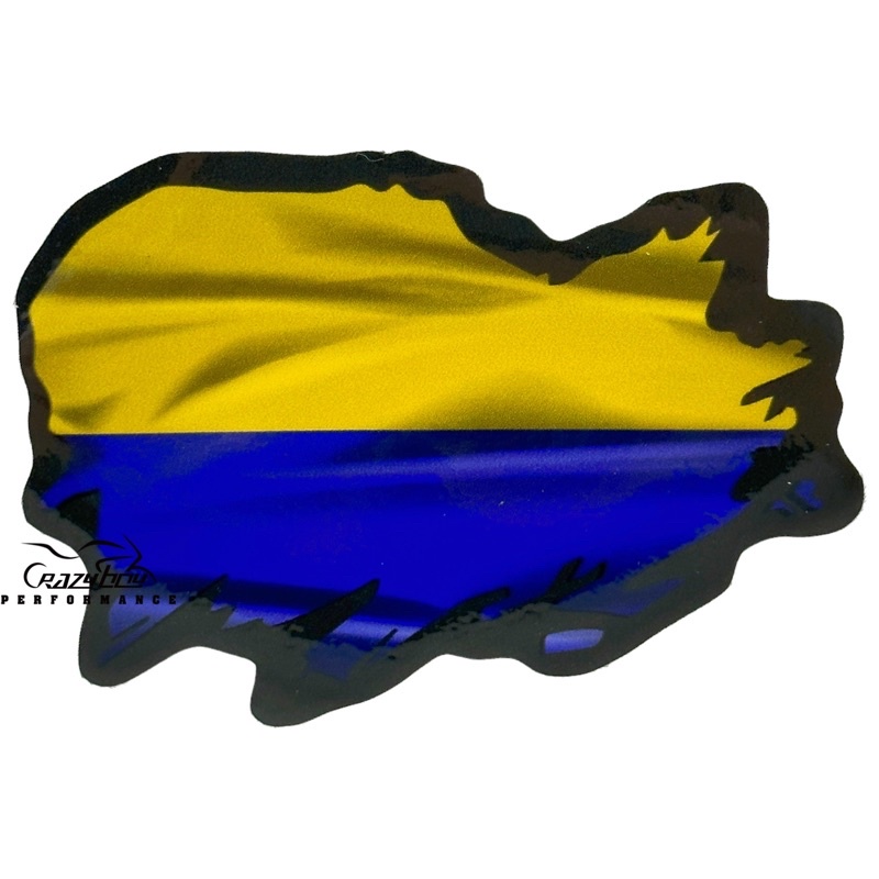 STICKER MOTOR FLAG BENDERA NEGERI VIETNAM MALAYSIA SELANGOR PERAK ...