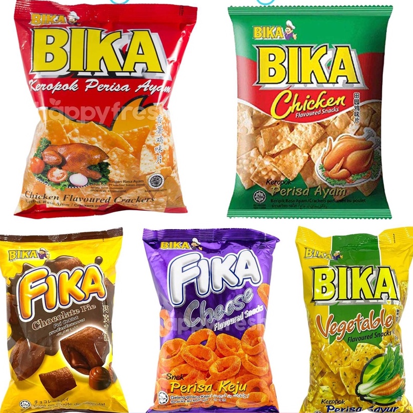 Bika Perisa Ayam / Bika Vegetable / Bika Chicken Flavoured / Bika Fika Cheese / Bika Fika ...