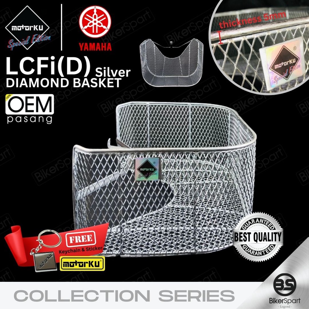 YAMAHA LCFI V8 Silver DIAMOND BASKET Basket Collection Series Classic ...