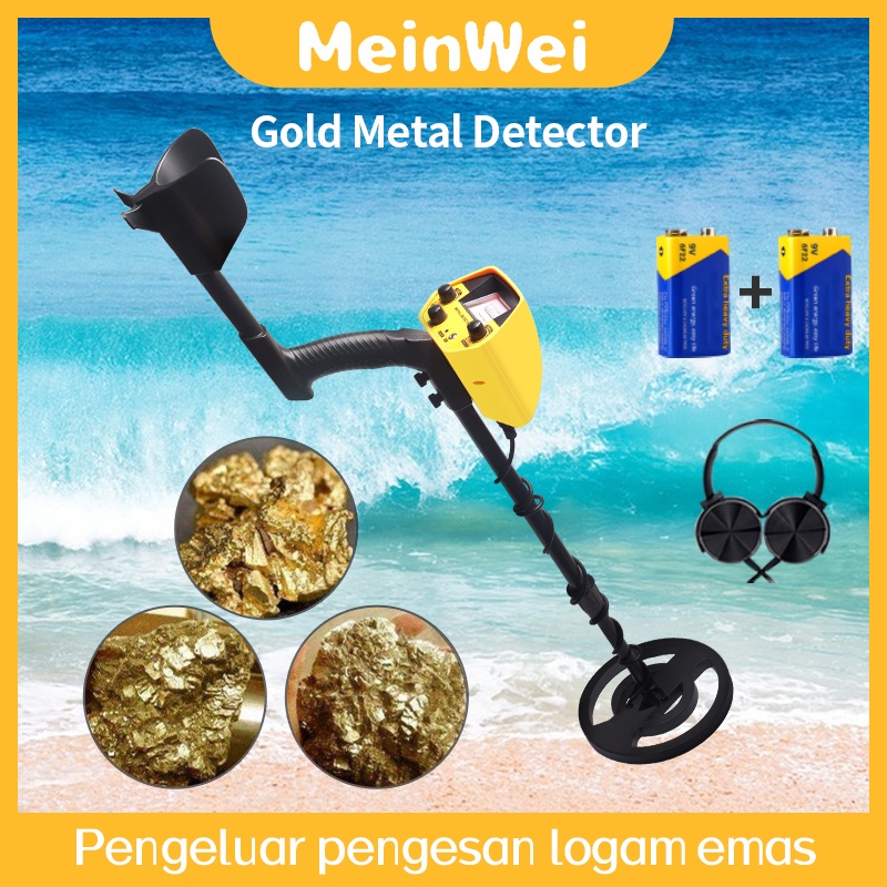 Alat pengesan logam emas Gold detector GTX 5030 gold detector pengesan ...