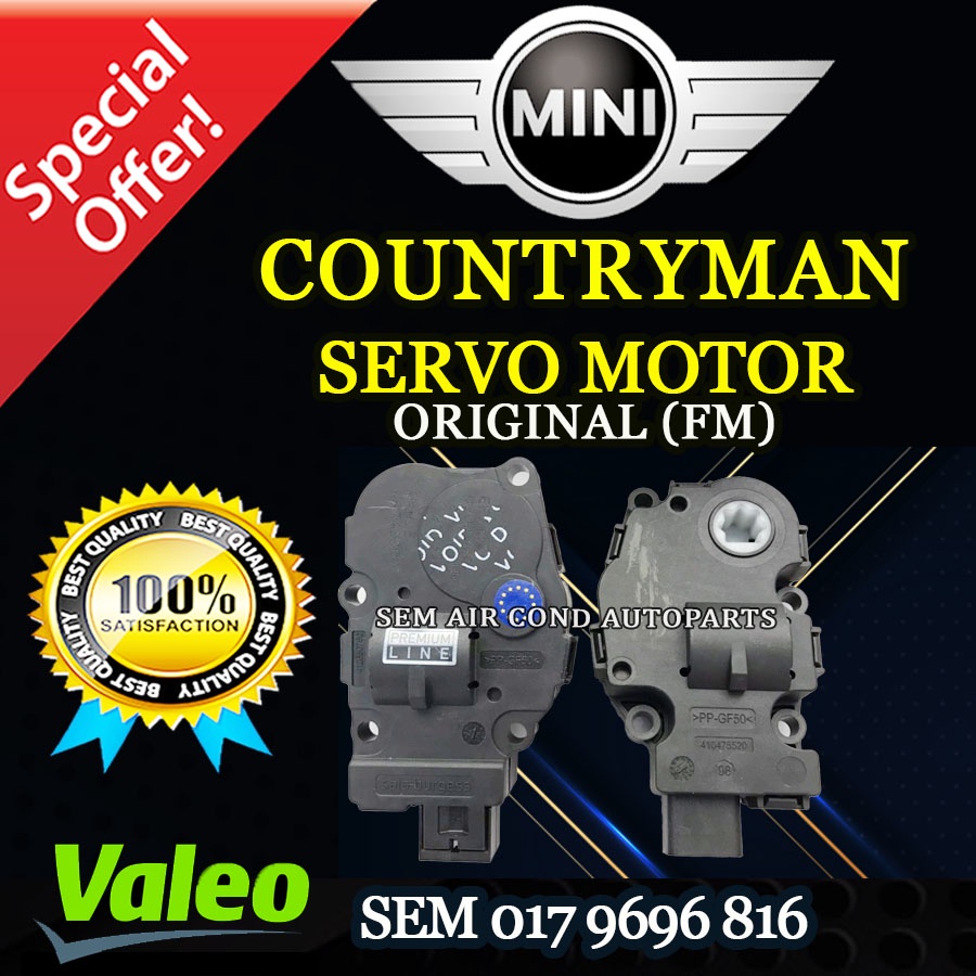 MINI COUNTRYMAN ORIGINAL VALEO 4 PIN FEMALE SERVO MOTOR (CAR AIRCOND ...