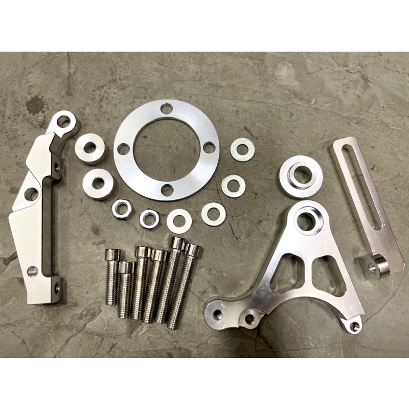 Y15 FRONT REAR BRACKET 4POT 2POT 100MM FOR BREMBO CALIPER 267MM DISC 4 ...