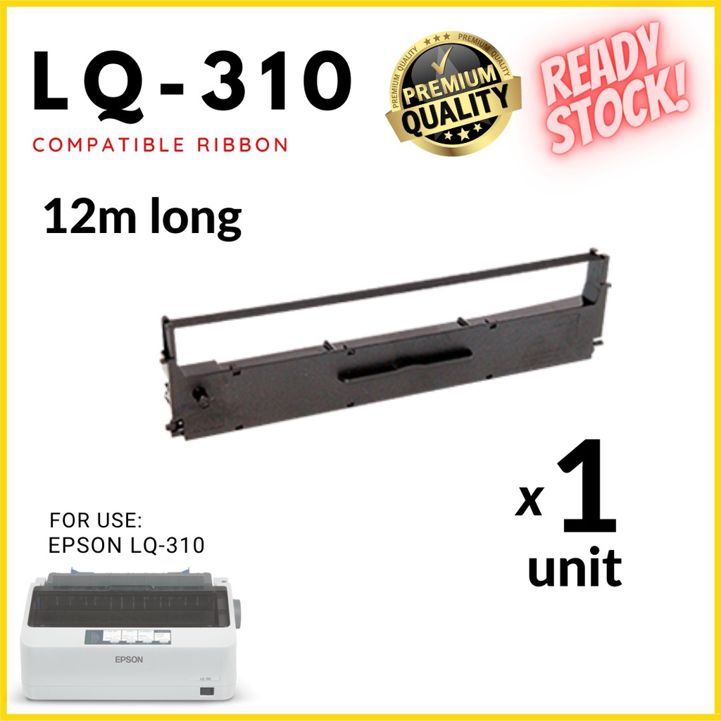 Epson LQ310 LQ 310 LQ-310 Dot Matrix Printer Ink Compatible Ribbon ...
