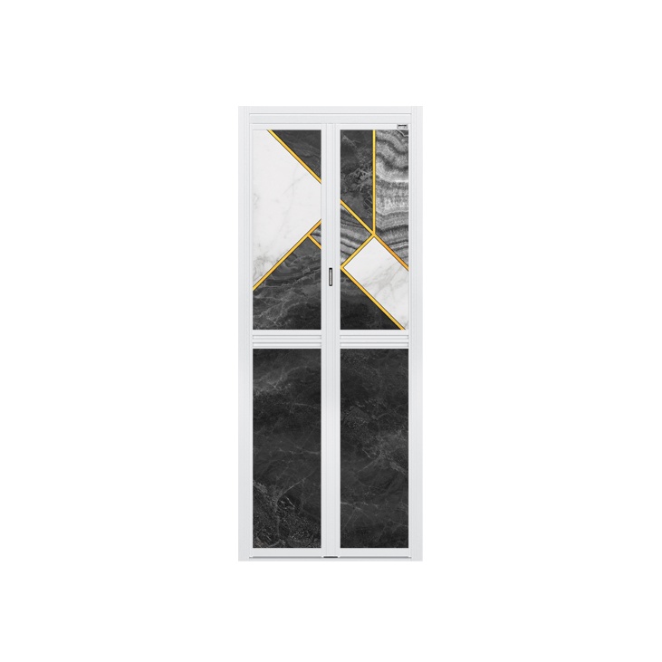 ONITEK BD 6 Aluminium Bi Fold Swing Door Toilet Bathroom Folding Door ...