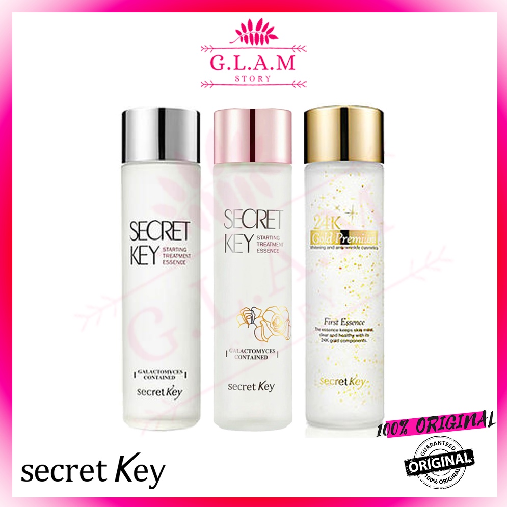 SECRET KEY Starting Treatment Essence Original / Rose Edition / 24K ...