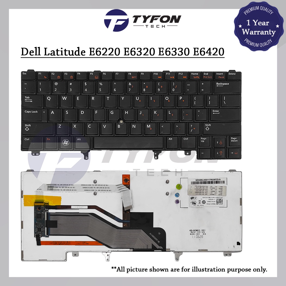 Dell Latitude E6220 E6320 E6330 E6420 E5420 E5430 E6430 E6440 XT3 ...