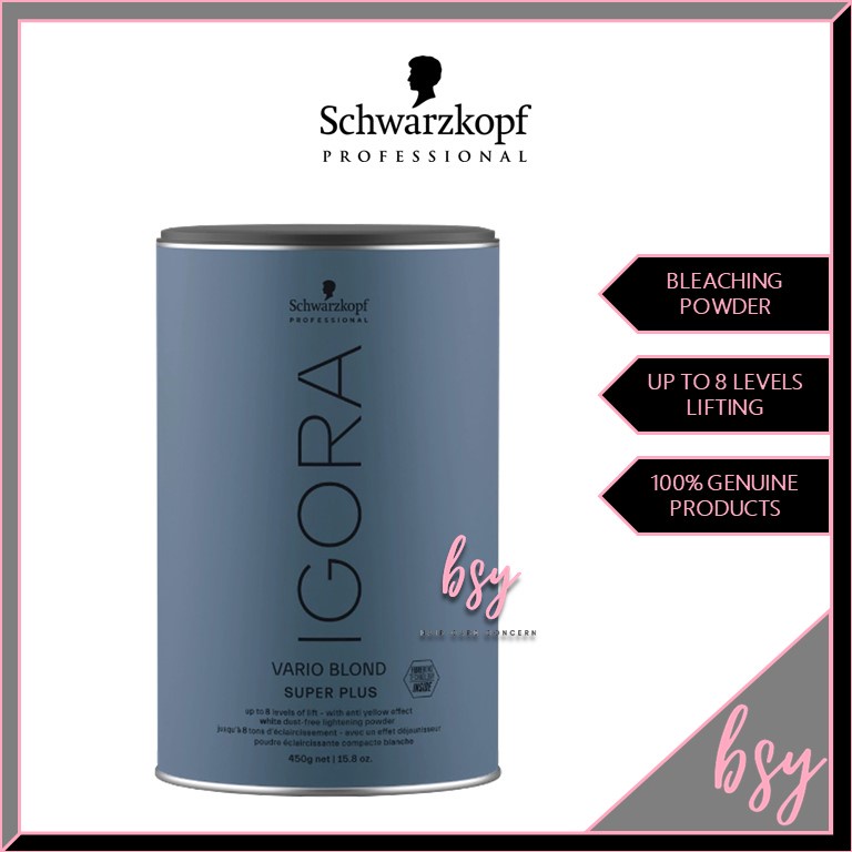 Schwarzkopf Igora Vario Blond Super Plus Bleaching Powder - 450g ...
