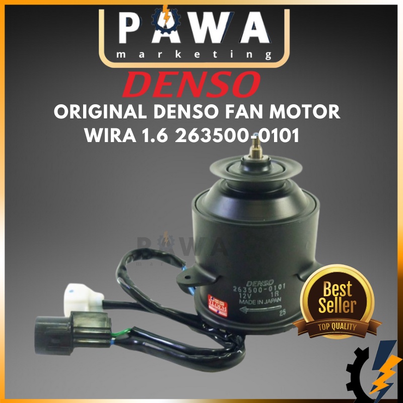 PAWA Denso Radiator Fan Motor - Proton Wira 1.6 AUTO C98 BIG (263500-0101) | Shopee Malaysia