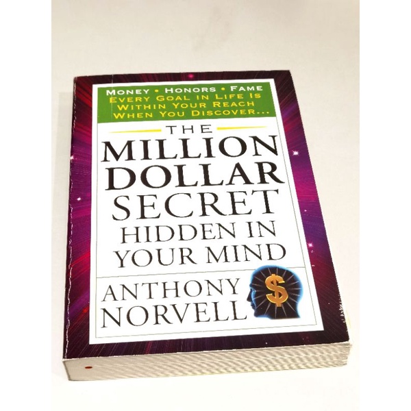 The Million Dollar Secret Hidden In Your Mind Book By Anthony Norvell ...