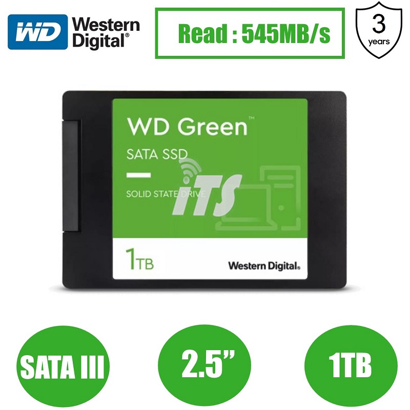 WD Green PC SSD 2.5" 7MM SATA (240GB/480GB/1TB) | Shopee Malaysia