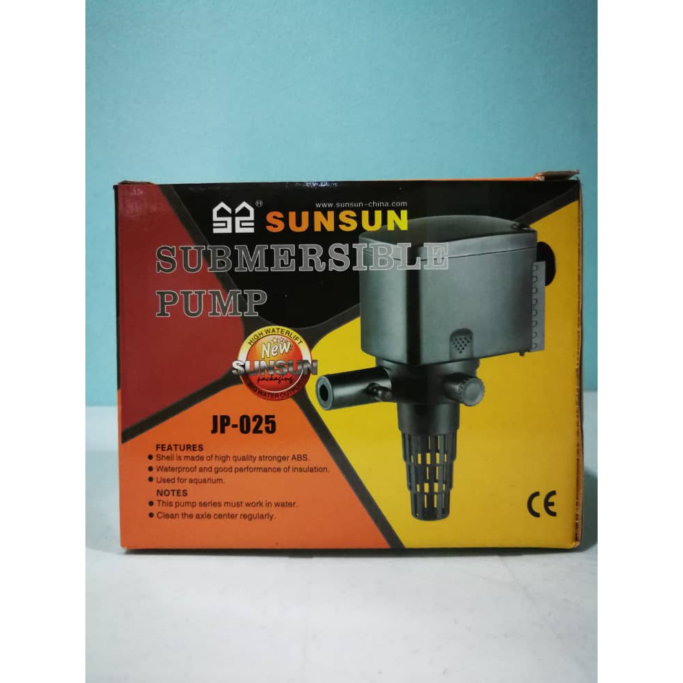 SUNSUN SUBMERSIBLE PUMP - JP025 | Shopee Malaysia