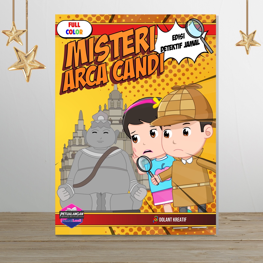 The Mystery of the Temple Sculpture - Jamal Detective Comic - Jamal ...