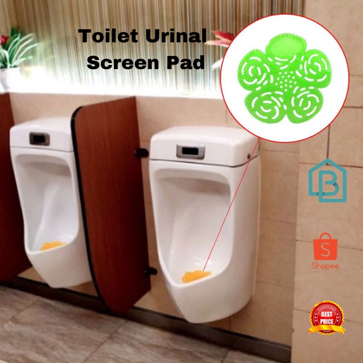 Perfume Toilet flower Urinal Screen Pad Bathroom Freshener Pewangi ...