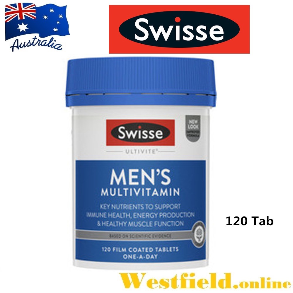 [Australia Import EXP 05/2027] Swisse Men's Ultivite Multivitamin ( 120 Tablets ) | Shopee Malaysia
